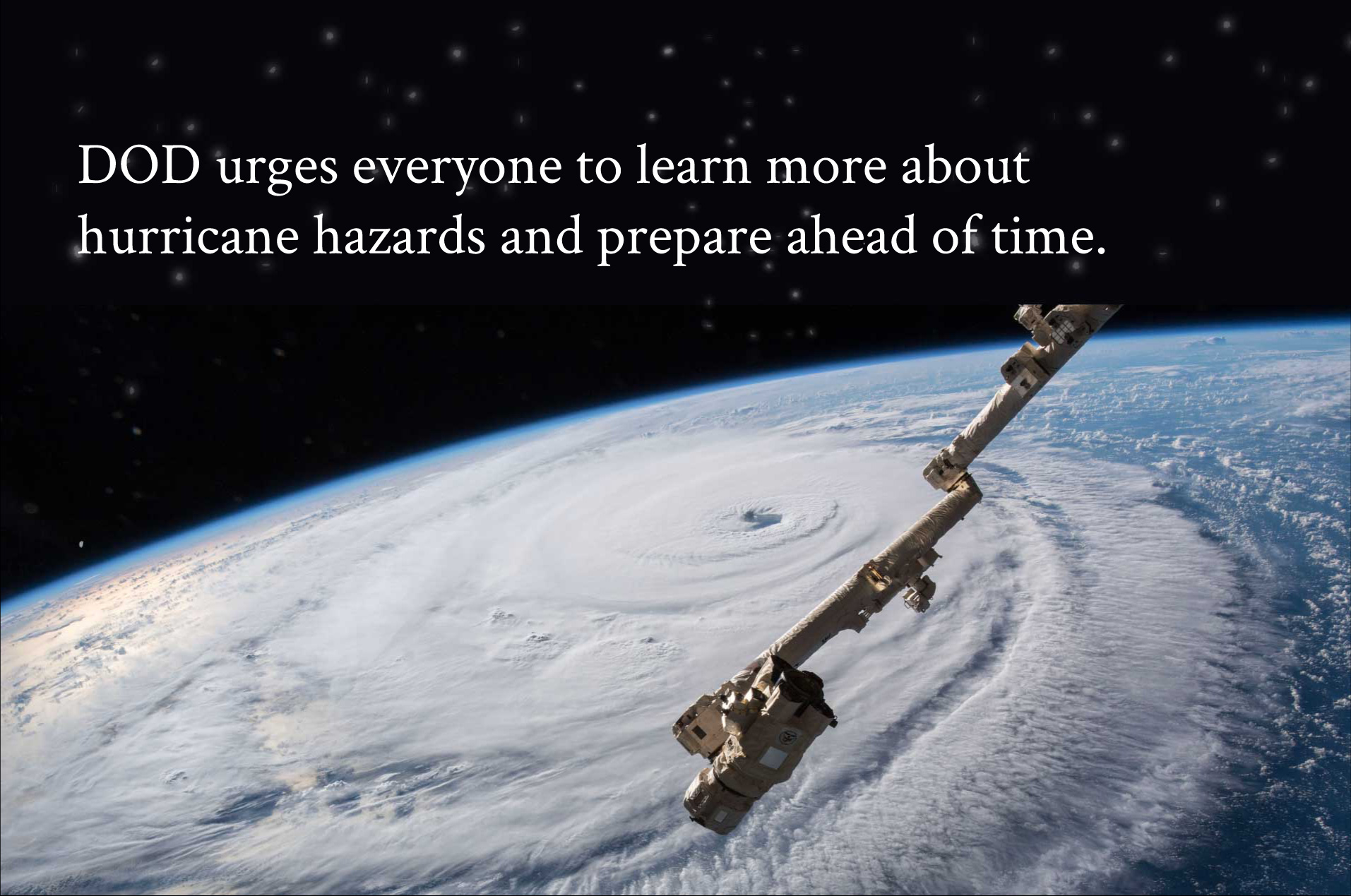 Hurricane Preparedness | U.S. Department of War